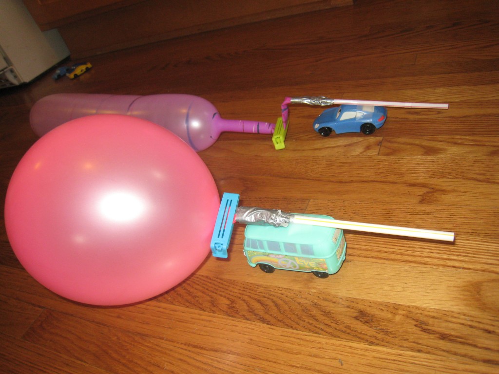 Balloon Rocket Racers « The Kitchen Pantry Scientist