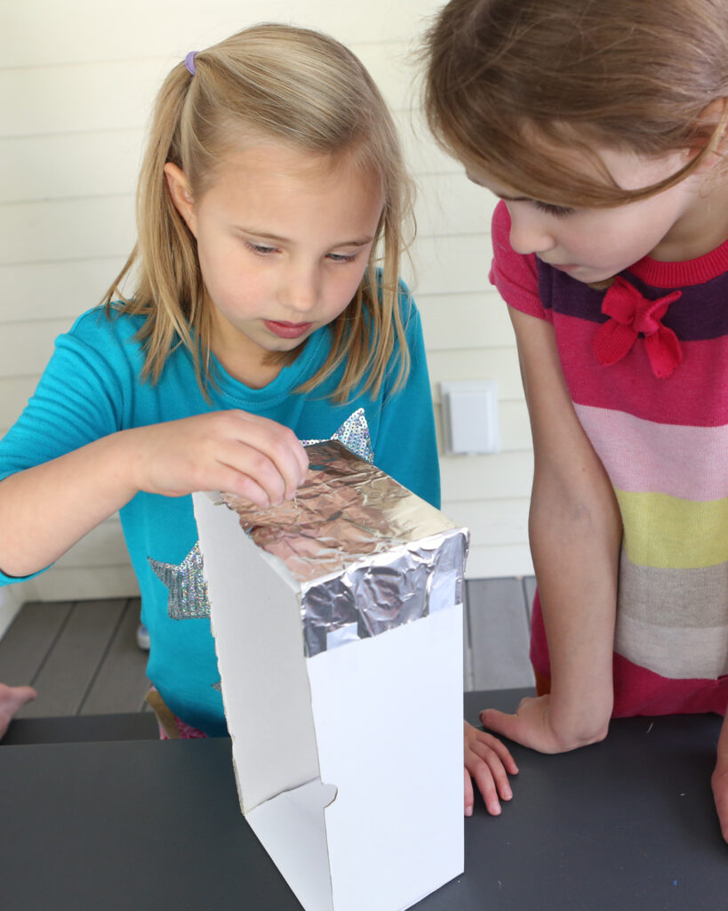 Shoe Box Solar Viewer for Watching a Solar Eclipse « The Kitchen Pantry ...