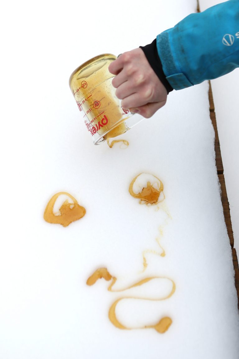 Winter Science: Mouthwatering Maple Syrup Snow Candy « The Kitchen ...